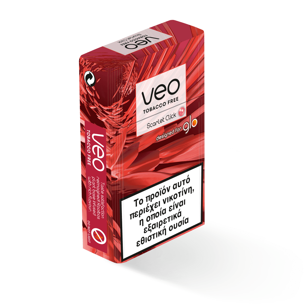 Discover the unique flavor of Glo Veo Rooibos Sticks Scarlet